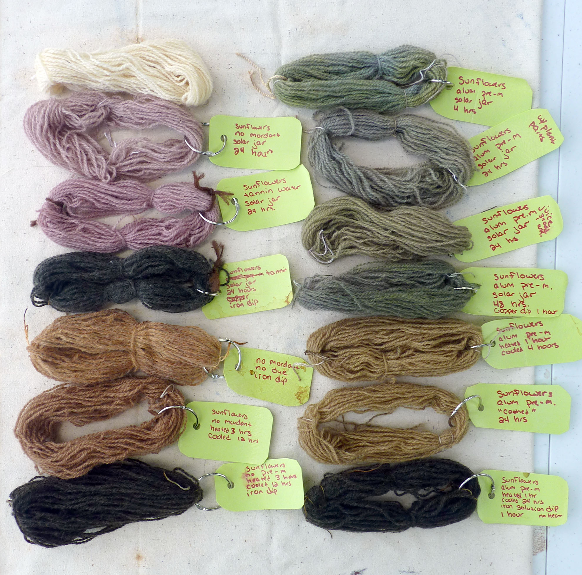 Dye Days of Summer – Sunflowers | Deep in the Heart of Textiles