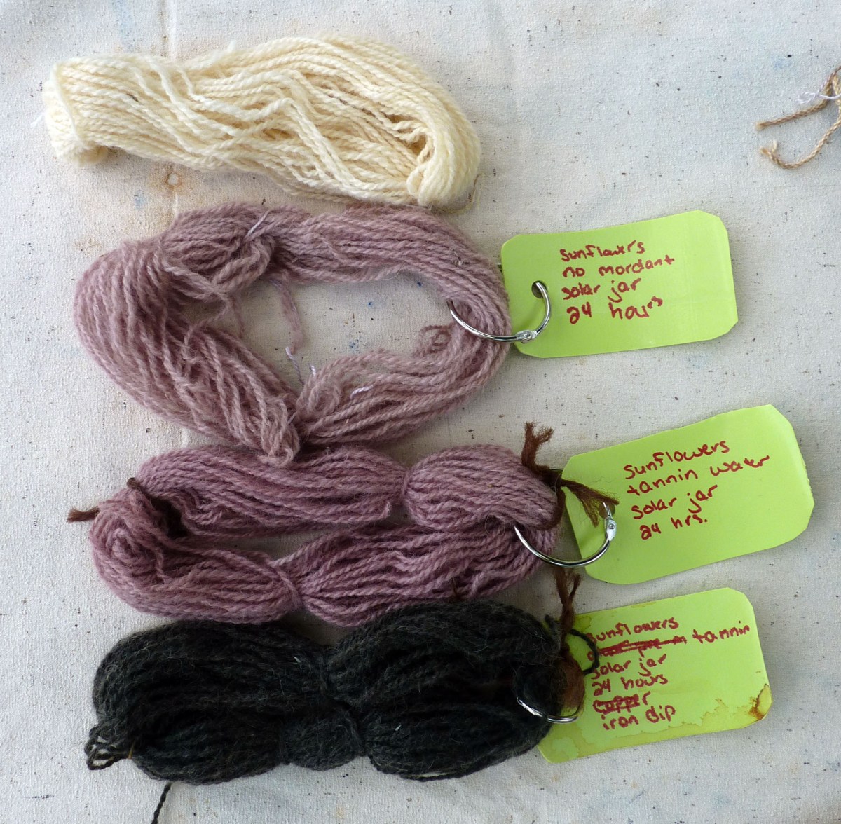 Dye Days of Summer – Sunflowers | Deep in the Heart of Textiles