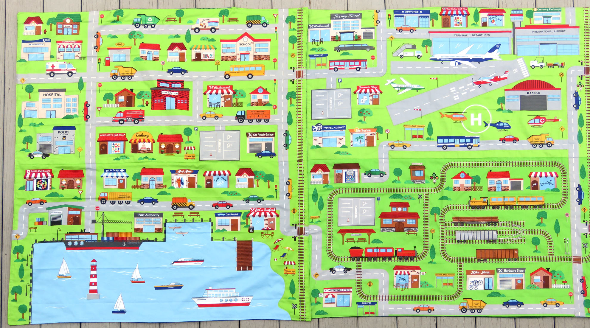 More Play Mats | Deep in the Heart of Textiles