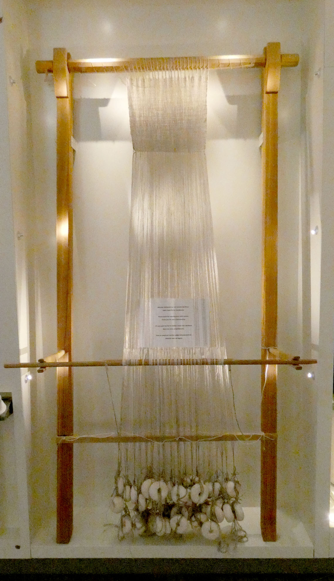 vertical loom | Deep in the Heart of Textiles