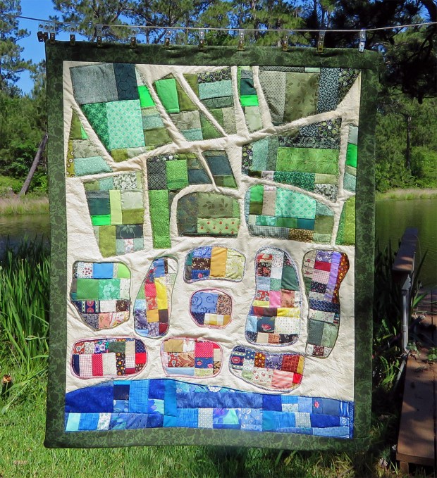 The Endeavourers’ Reveal Day — Maps | Deep in the Heart of Textiles
